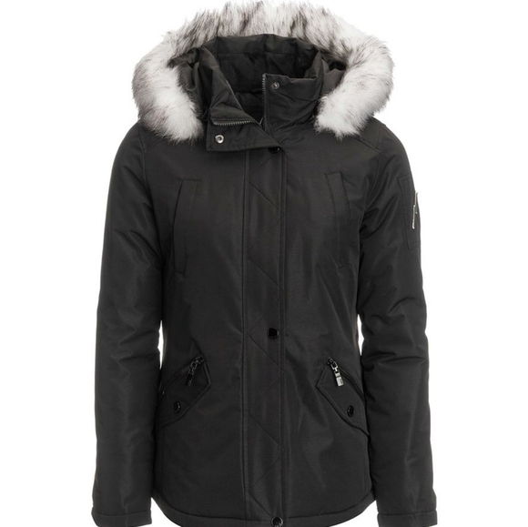 hfx | Jackets & Coats | Nwt Insulated Parka Hooded Winter Jacket S M ...